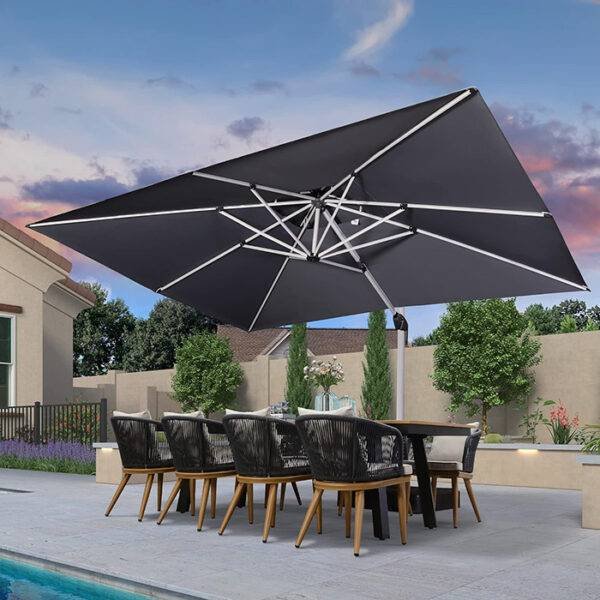 9 Best Overhanging Parasols - 2026 | Garden Junkie